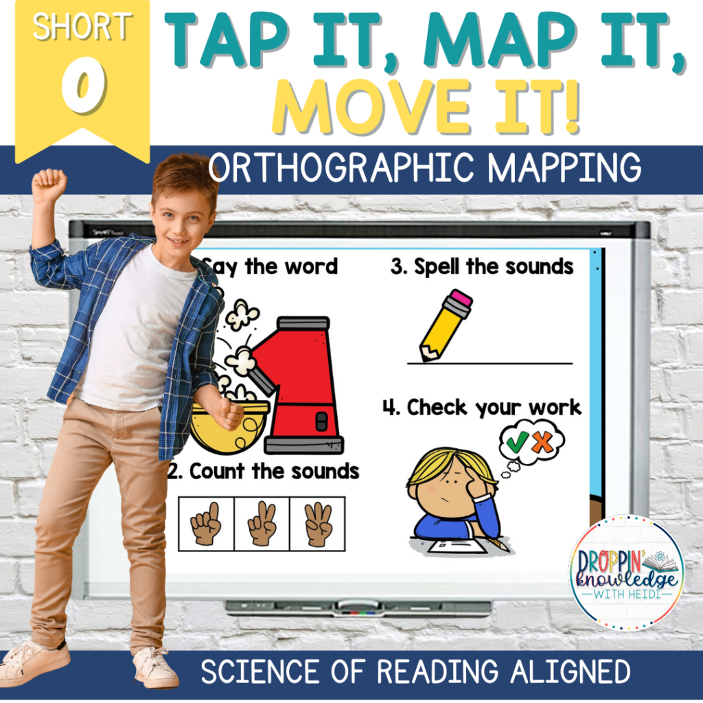 Tap It, Map It, Move It-Mapping Short O Words with Movement! - Droppin ...