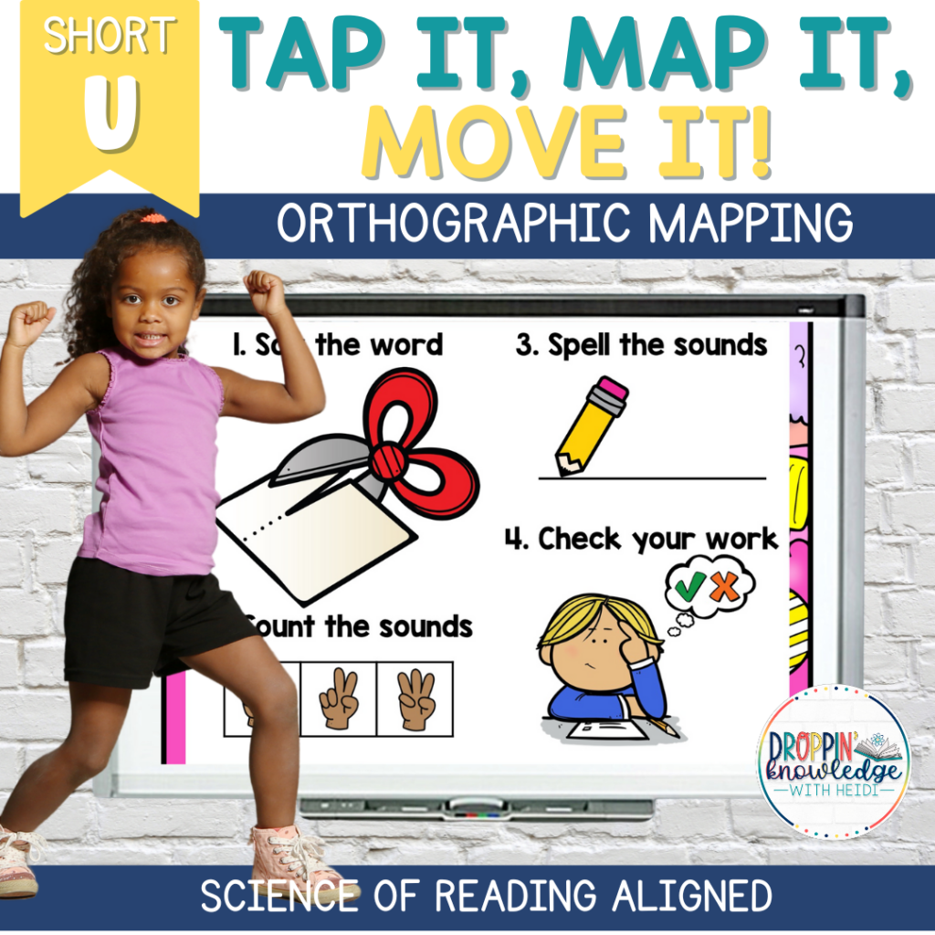 Tap It, Map It, Move It-Mapping Short U Words with Movement! - Droppin ...