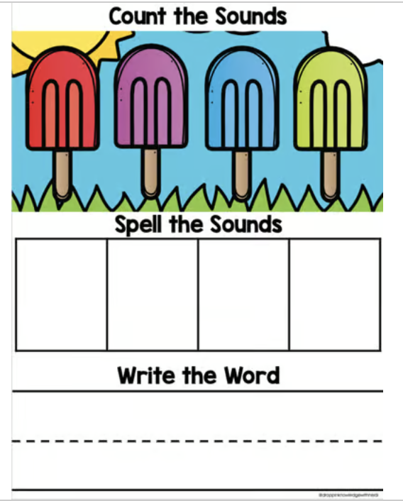 SUMMER Themed Mapping Mats - Droppin Knowledge