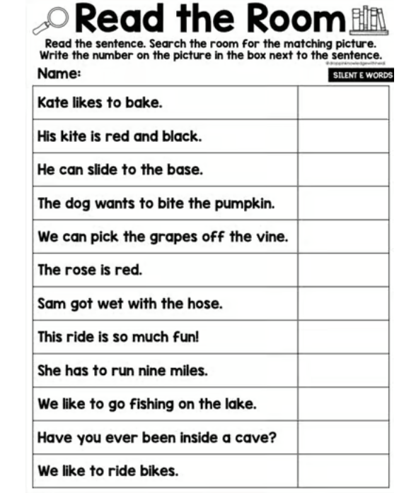 Decodable Read the Room & Centers - Unit 3 CVCE & Vowel Teams - Droppin ...