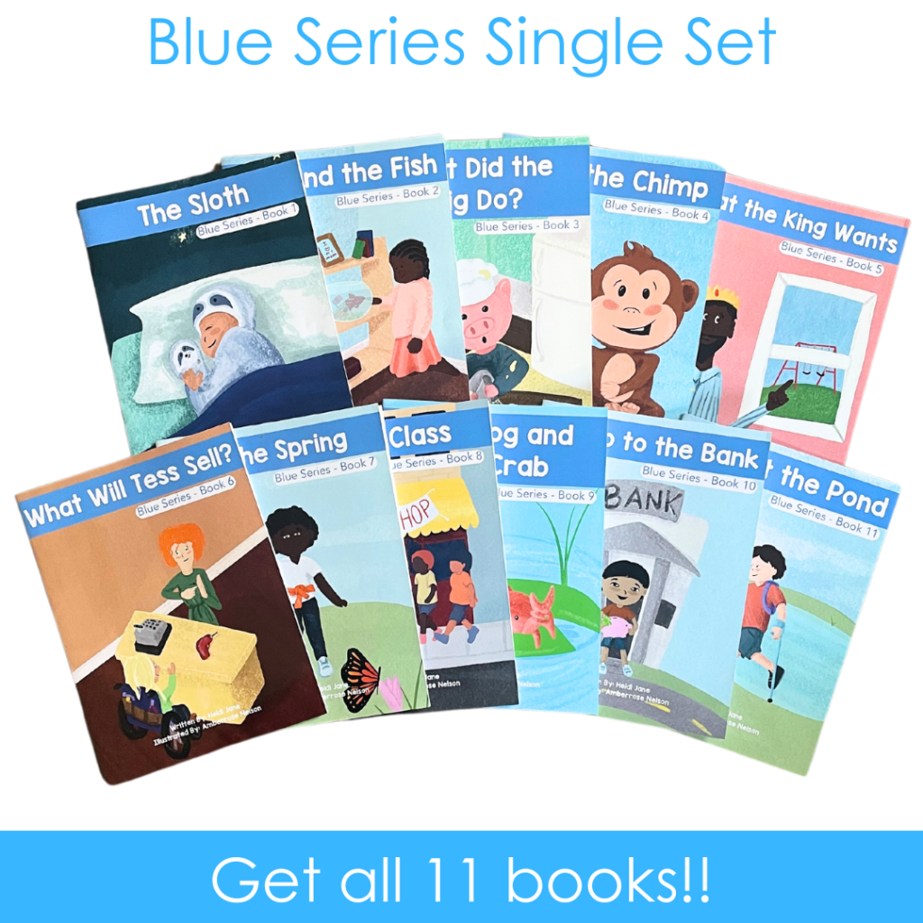 Decodable Adventure Series - Blue Set - Blends & Digraphs