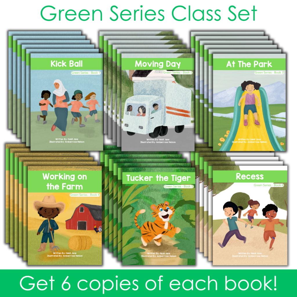 Decodable Adventure Series - Green Class Set - L & R Controlled Vowels ...