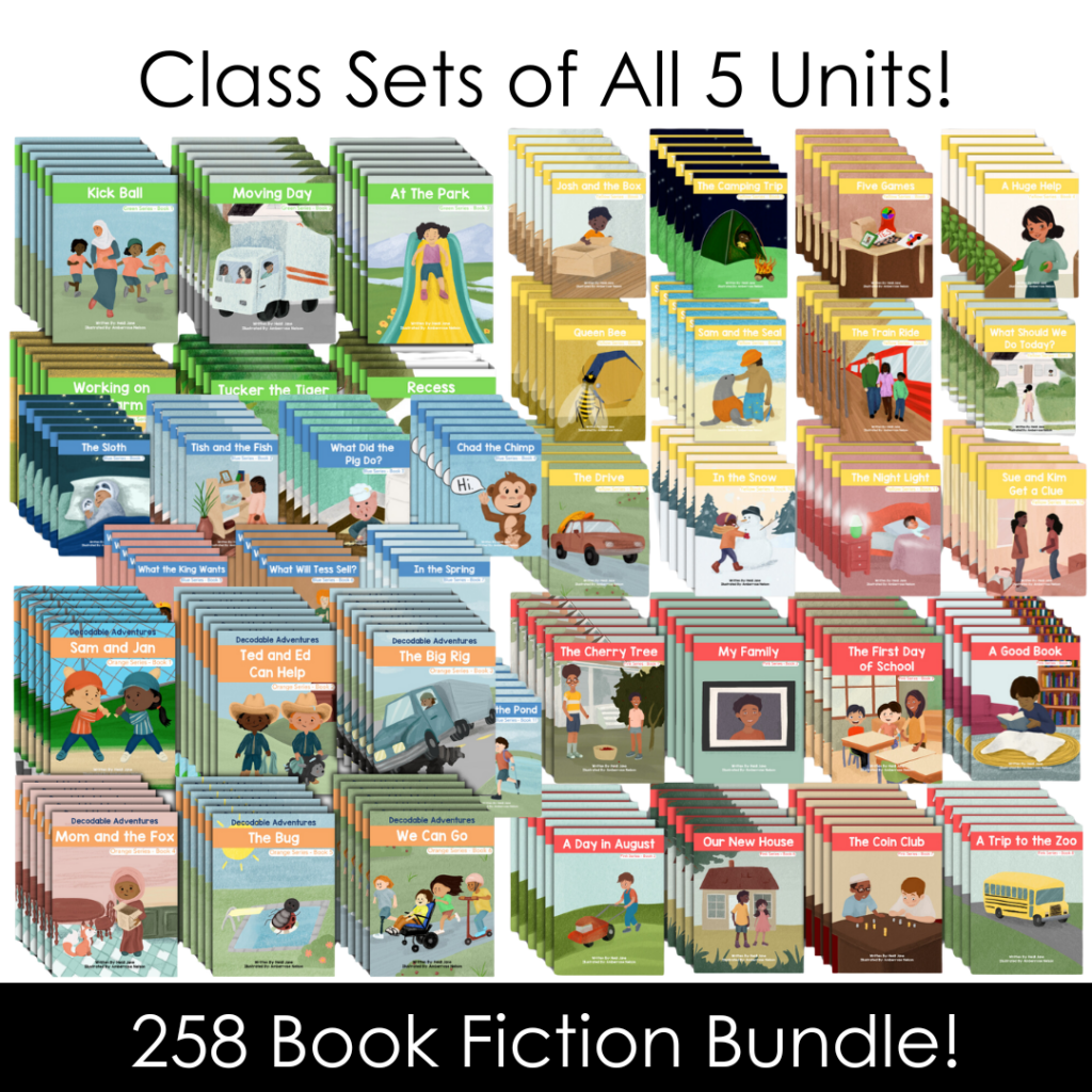 Decodable Adventure Series - Fiction Class Set BUNDLE! - Droppin Knowledge
