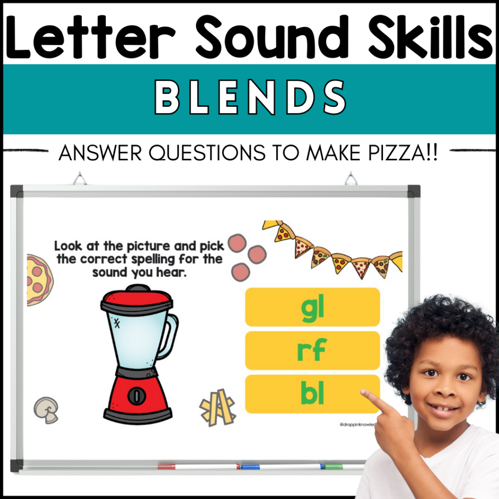 Letter Sound Skills - Practice Spelling Blends - Self-Checking Google ...