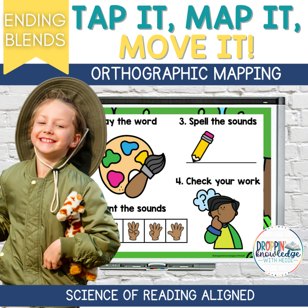 Tap It, Map It, Move It - Word Mapping ENDING BLENDS with Movement ...
