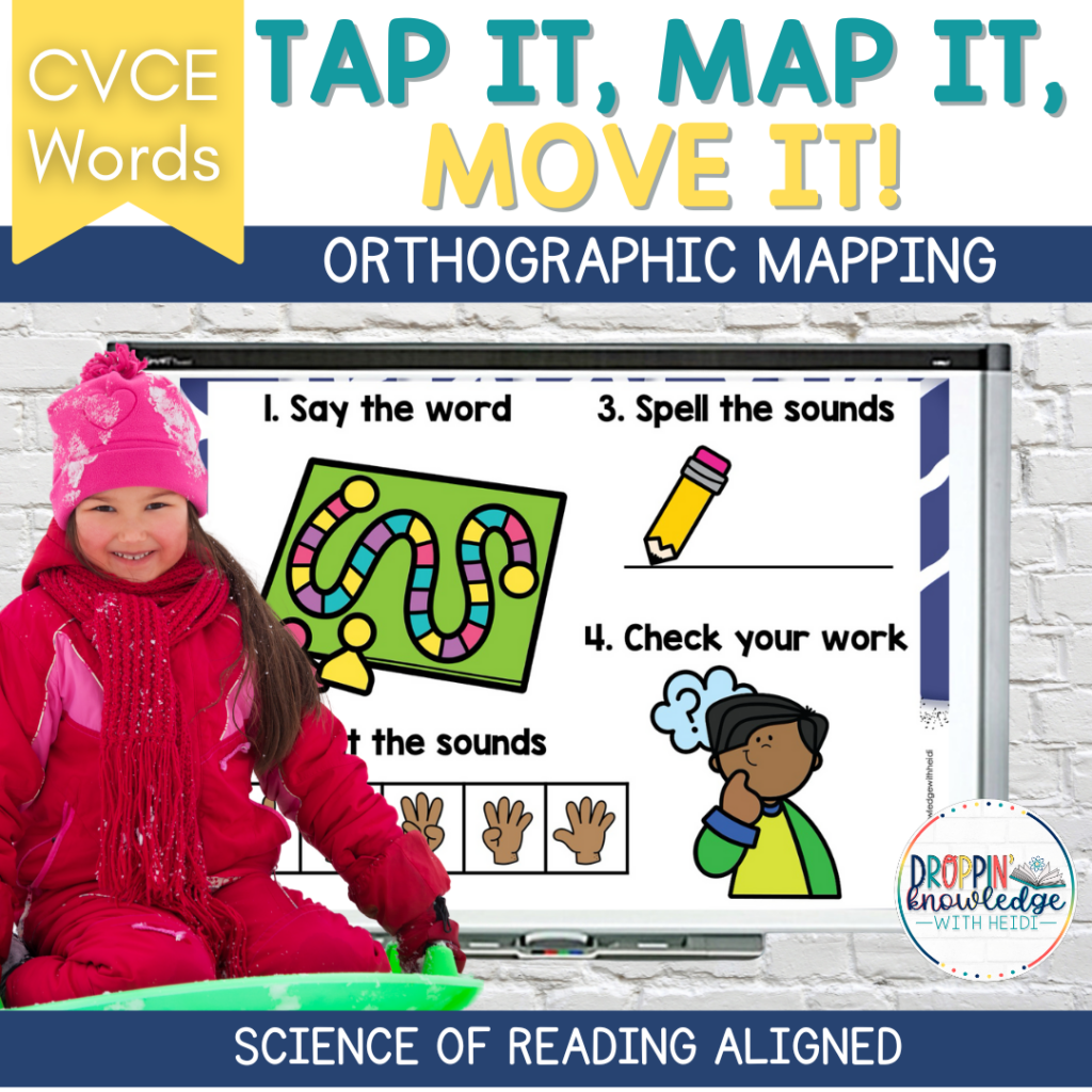 Tap It, Map It, Move It – Word Mapping CVCE Silent E Words with ...