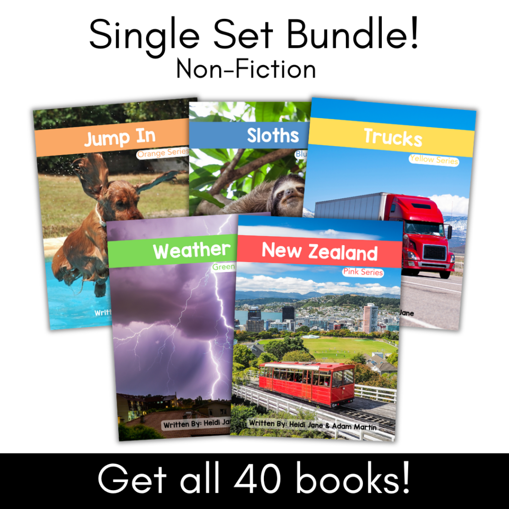 Decodable Adventure Series - Non-Fiction Single Set BUNDLE! - Droppin ...