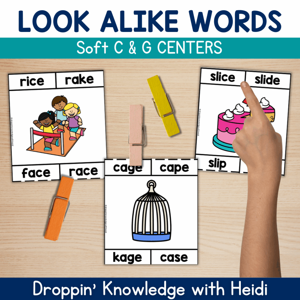 Look Alike Words - SOFT C & G Center - Droppin Knowledge