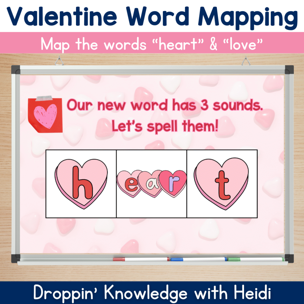 Valentine Word Mapping Slides - Droppin Knowledge